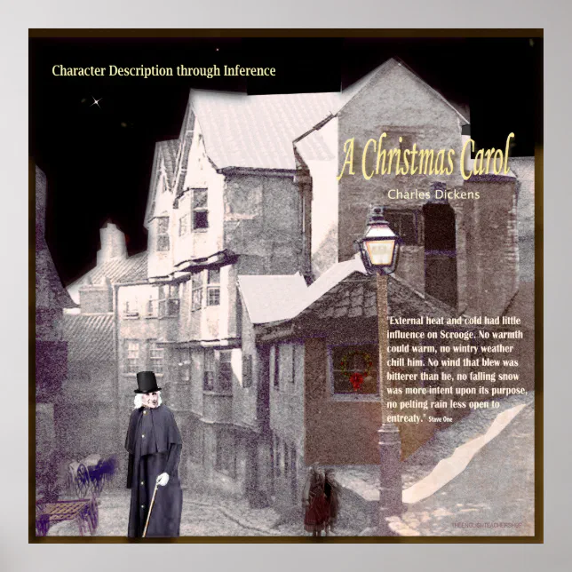 A Christmas Carol: Inference Poster | Zazzle