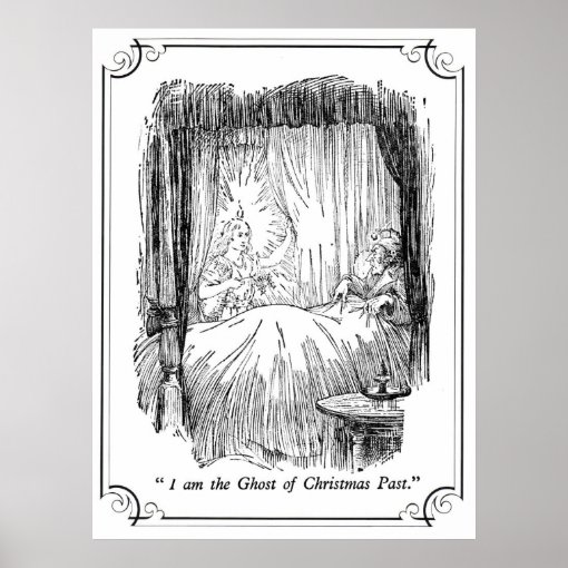 A Christmas Carol: The Ghost of Christmas Past Poster | Zazzle