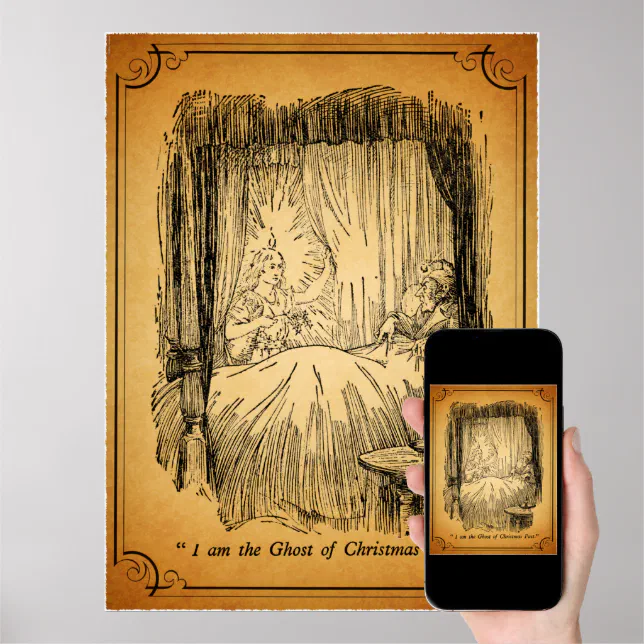 A Christmas Carol: The Ghost of Christmas Past Poster | Zazzle