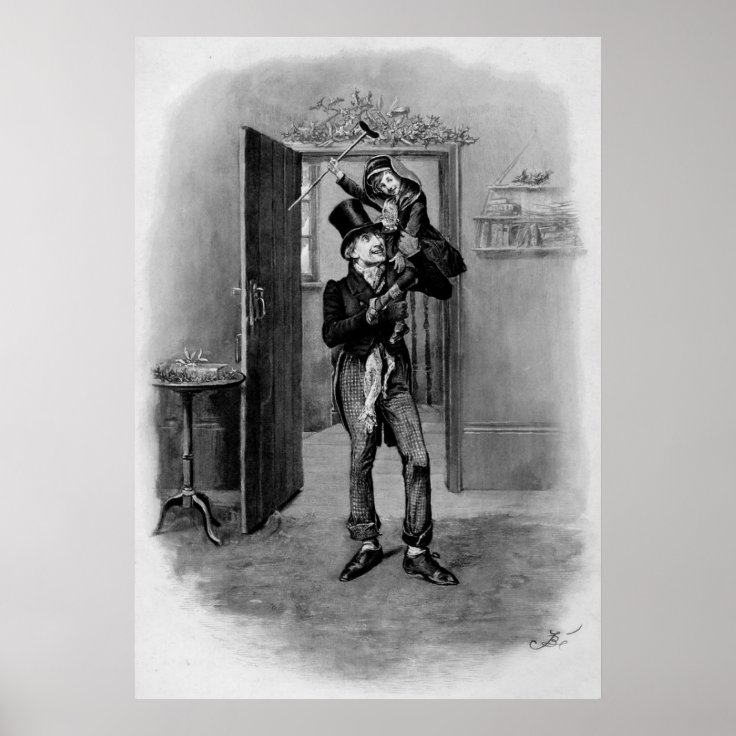 A Christmas Carol: Tiny Tim Poster | Zazzle