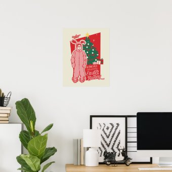 A Christmas Story | Deranged Easter Bunny Poster | Zazzle