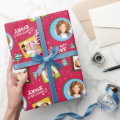 A Christmas Story | Family Photos Pattern Wrapping Paper | Zazzle