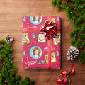 A Christmas Story | Family Photos Pattern Wrapping Paper | Zazzle