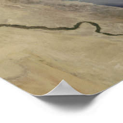 A cloud of tan dust from Saudi Arabia Poster | Zazzle