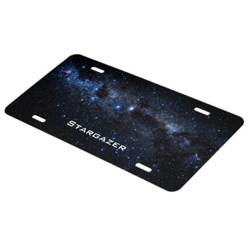 A Cluster of Stars License Plate | Zazzle
