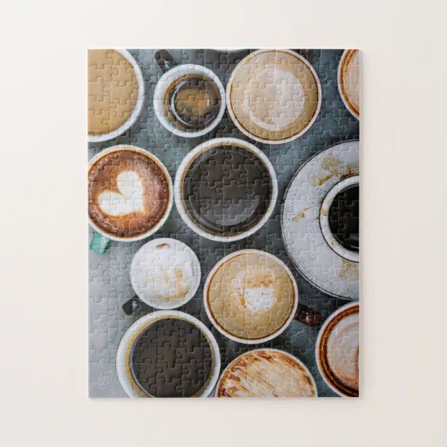A Coffee Lovers Dream of Caffeine Jigsaw Puzzle | Zazzle