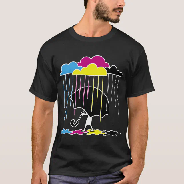 A Colorful Rain T-Shirt | Zazzle