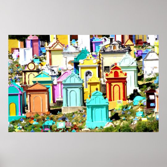 A colourful way to go poster | Zazzle.com