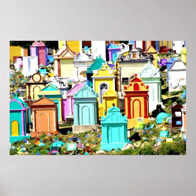 A colourful way to go poster | Zazzle