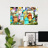 A colourful way to go poster | Zazzle