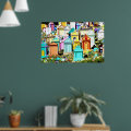 A colourful way to go poster | Zazzle