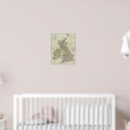 A complete map of the British Isles Poster | Zazzle