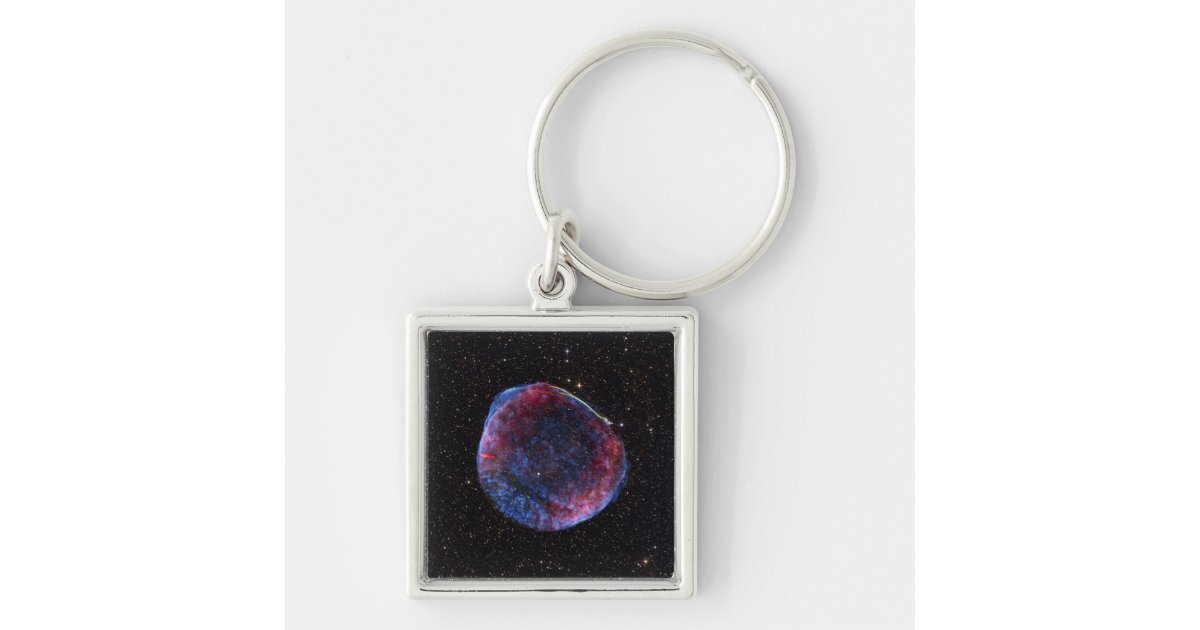 A composite image of the SN 1006 supernova remn Keychain | Zazzle