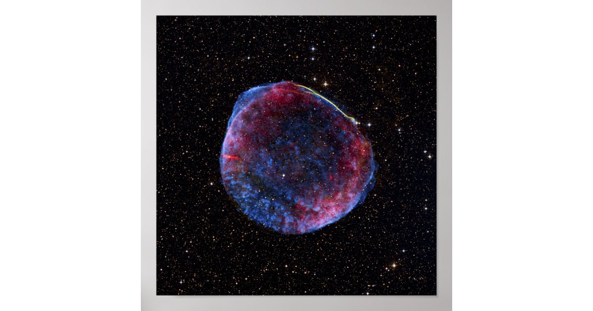 A composite image of the SN 1006 supernova remn Poster | Zazzle