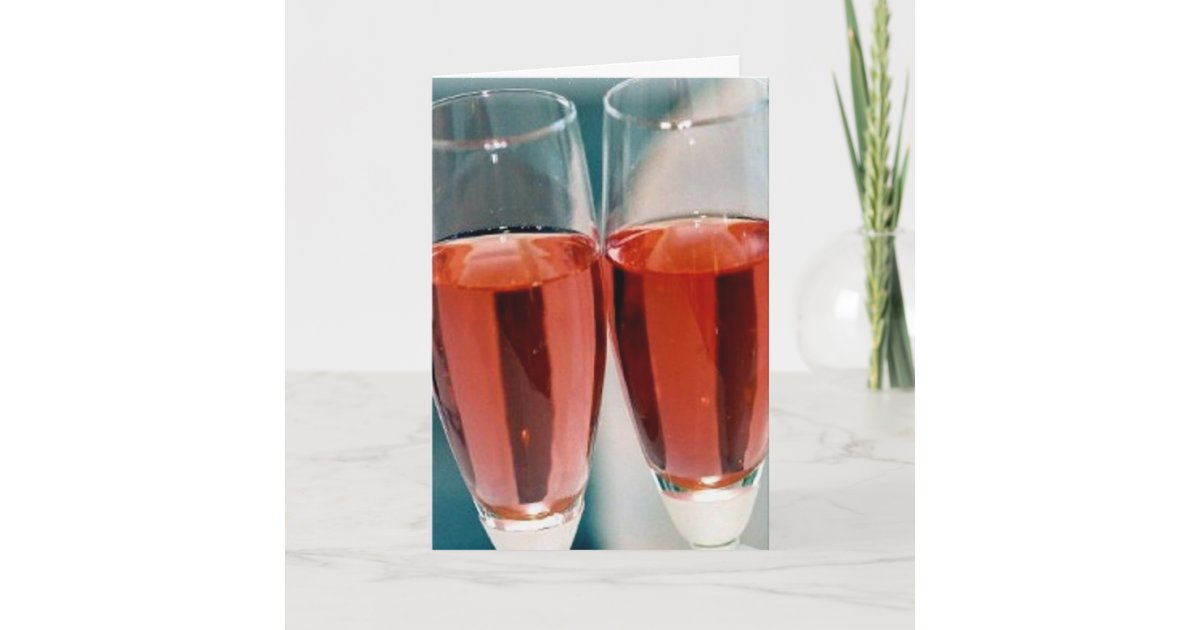 A Congratulations Toast Card | Zazzle