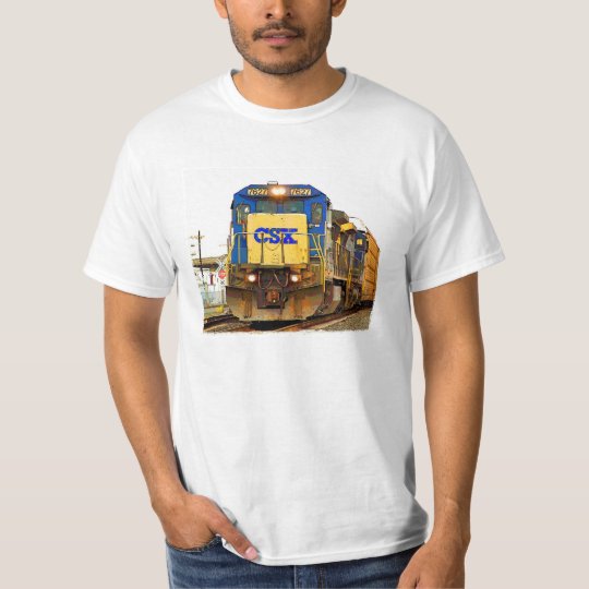 A CSX Train T-Shirt | Zazzle.com