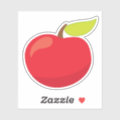 A Delicious Apple Sticker | Zazzle
