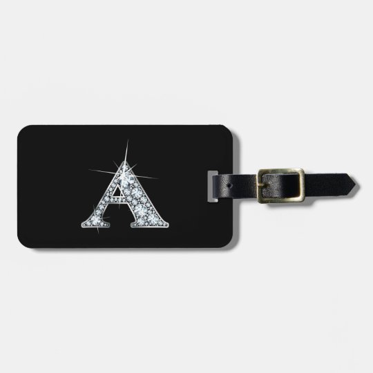 A "Diamond Bling" Luggage Tag | Zazzle.com
