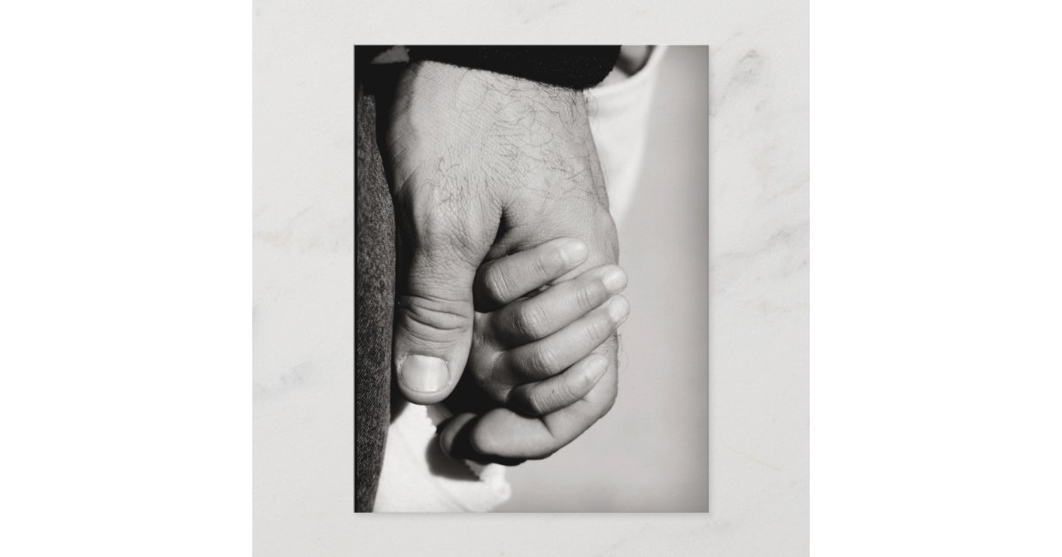 A Father's Trusting Protective Love Postcard | Zazzle