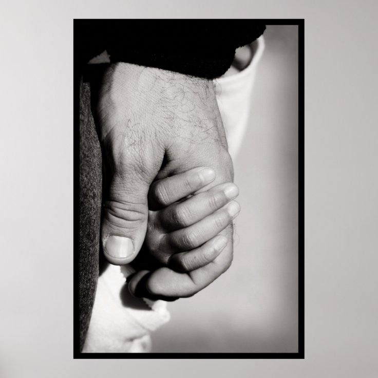 A Father's Trusting Protective Love Poster | Zazzle