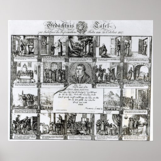 A Feast to Celebrate the Reformation Poster | Zazzle