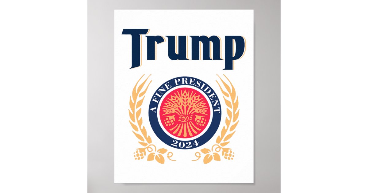 A Fine President 2024 Poster | Zazzle