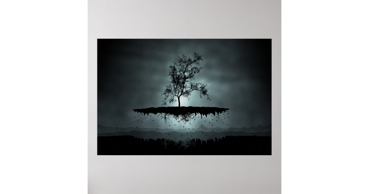 A Flying Tree Poster | Zazzle