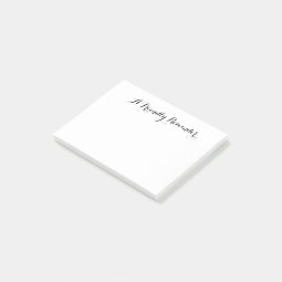A Friendly Reminder Customizable Note | Zazzle