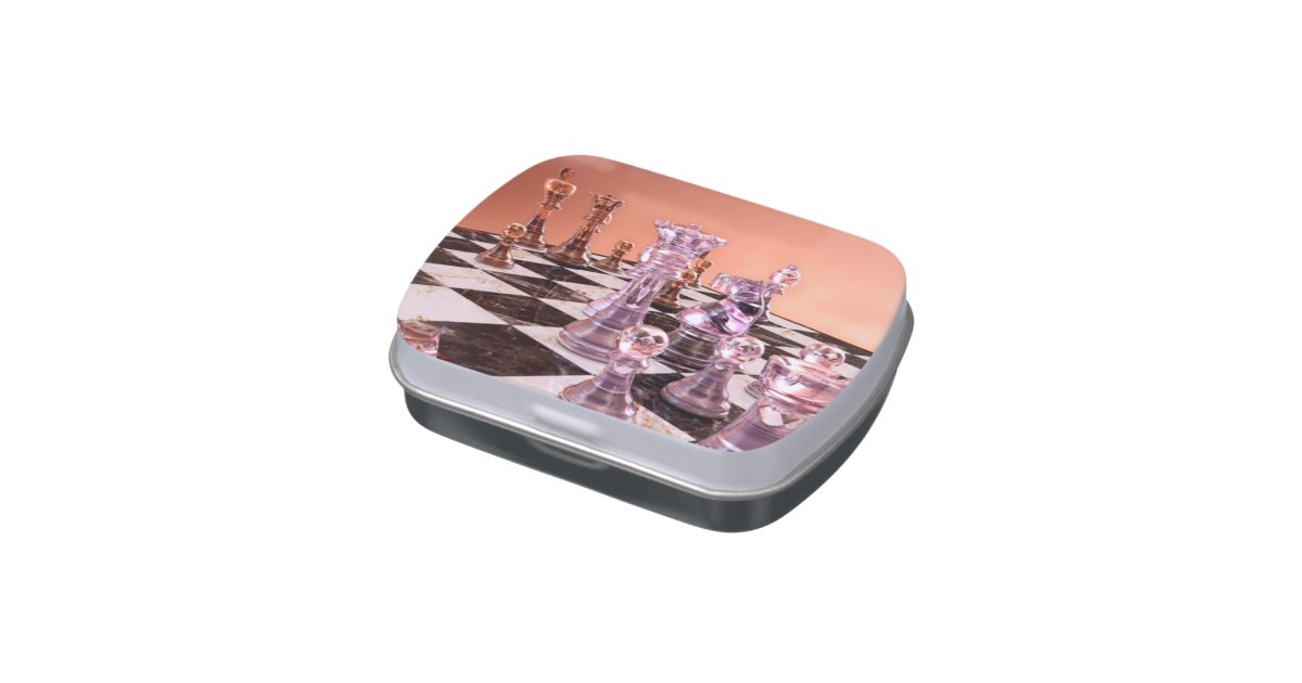 A Game of Chess Candy Tin | Zazzle