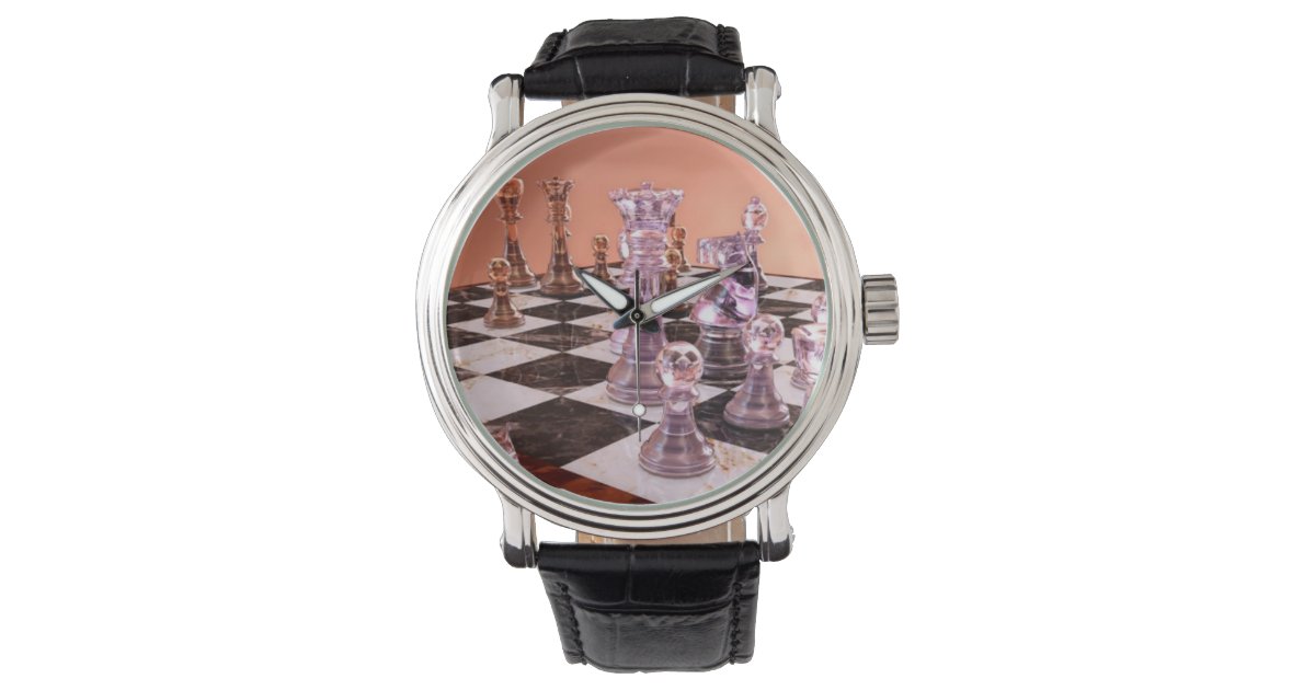 A Game of Chess Watch | Zazzle