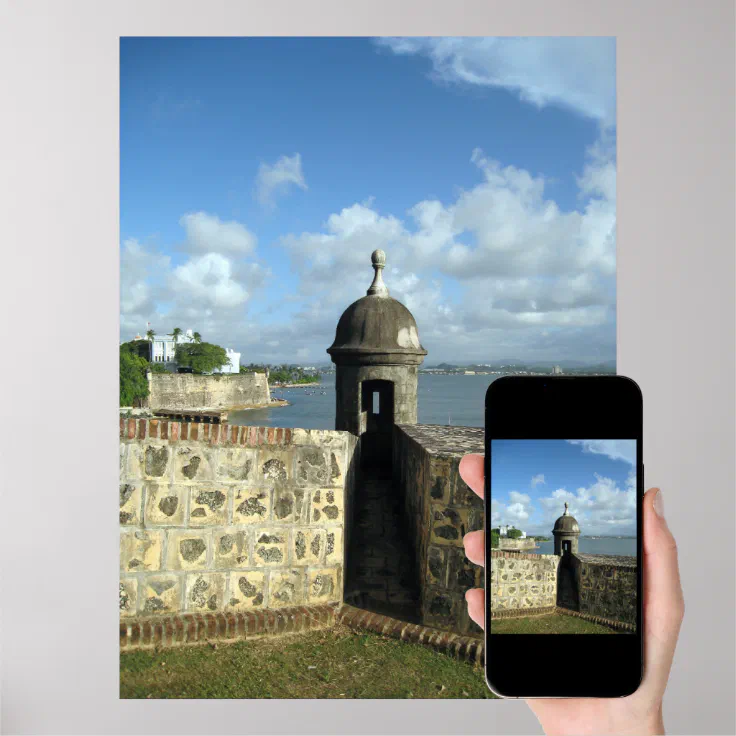 A Garita Puerto Rico Framed Photo Poster | Zazzle