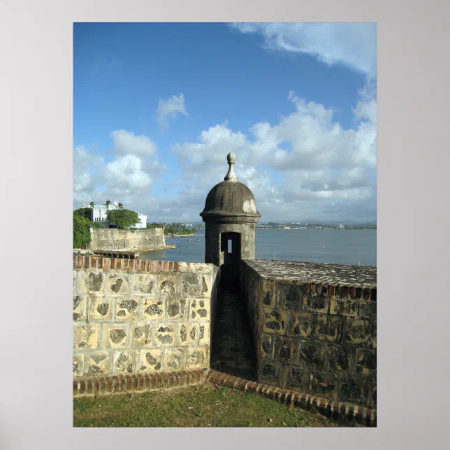 A Garita Puerto Rico Framed Photo Poster | Zazzle