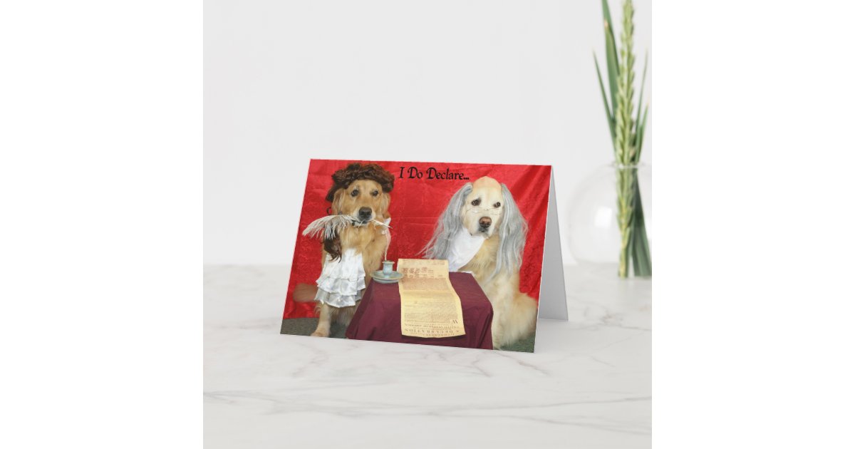 A Golden Birthday Declaration Card | Zazzle