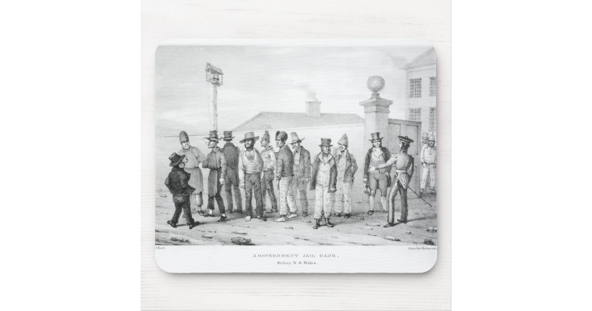 A Government Jail Gang Mouse Pad | Zazzle