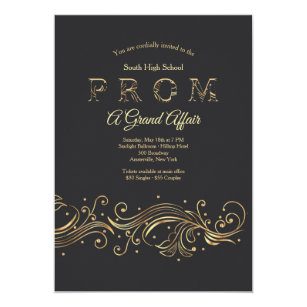 Senior Prom Invitations | Zazzle