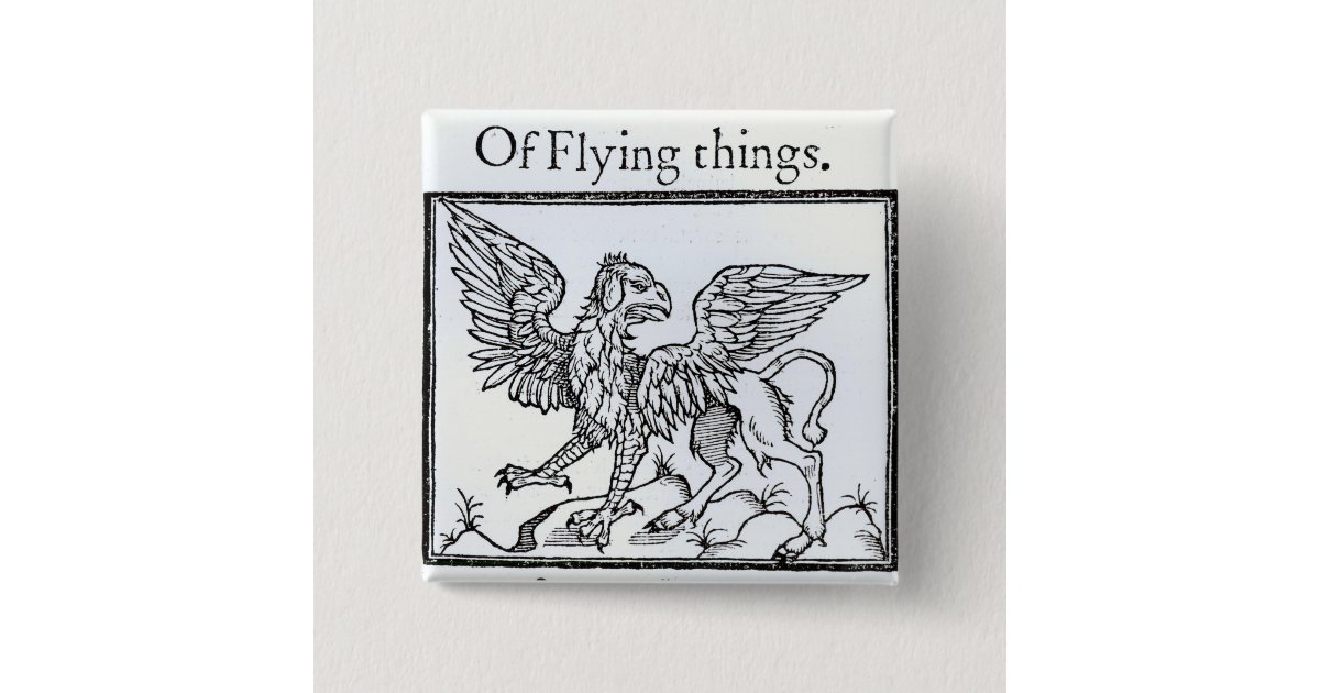 A Griffin Button | Zazzle
