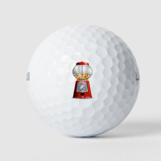 A gumball machine golf balls | Zazzle.com