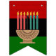 A HAPPY KWANZAA Pan African Bunting Flags | Zazzle