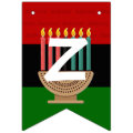 A HAPPY KWANZAA Pan African Bunting Flags | Zazzle
