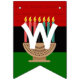 A HAPPY KWANZAA Pan African Bunting Flags | Zazzle