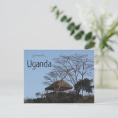 A Hut in Uganda Postcard | Zazzle