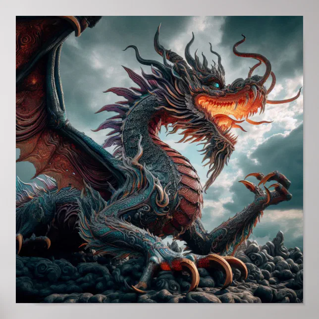 A.I. Giant Wyrm Poster | Zazzle