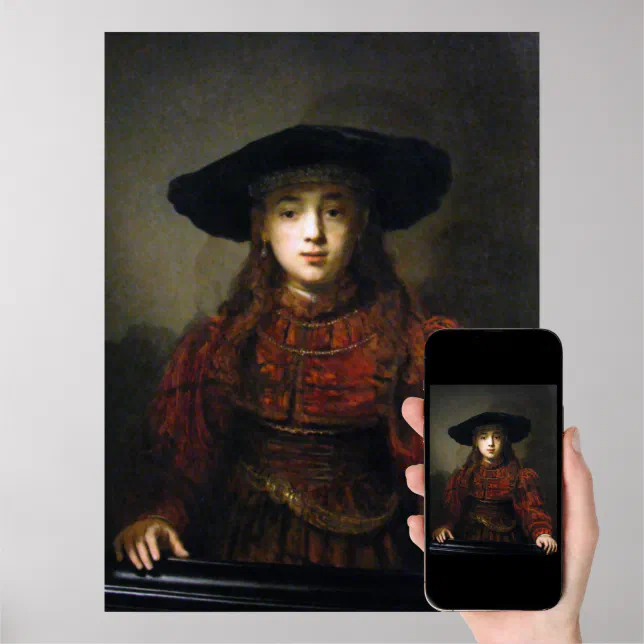 A Jewish Bride - Rembrandt - 1641 Poster | Zazzle