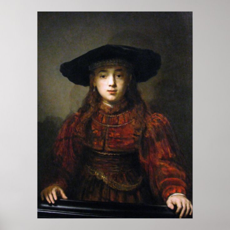 A Jewish Bride - Rembrandt - 1641 Poster | Zazzle