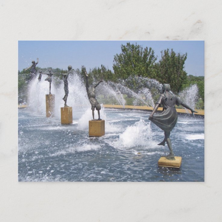 A Kansas City, Missouri Fountain Postcard | Zazzle