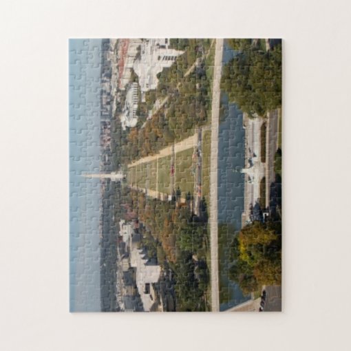 A landscape view of Washington DC Jigsaw Puzzle | Zazzle