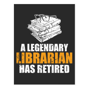 Librarian Retirement Cards | Zazzle