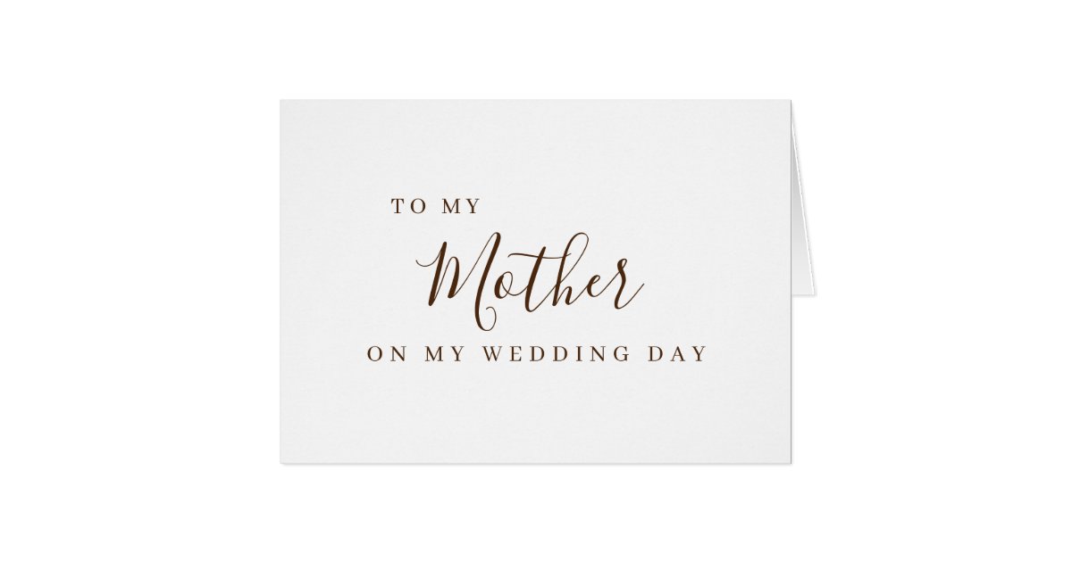 A Letter to My Parents, Mom, Dad, on my Wedding | Zazzle