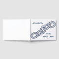 A Link In The Custom Family Chain Reunion Guest Book | Zazzle