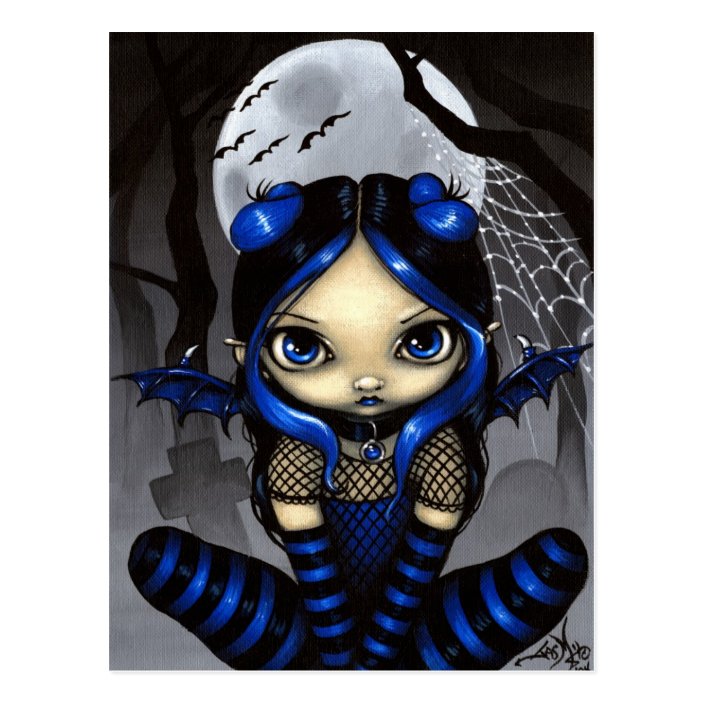 "A Little Batty" Postcard | Zazzle.com